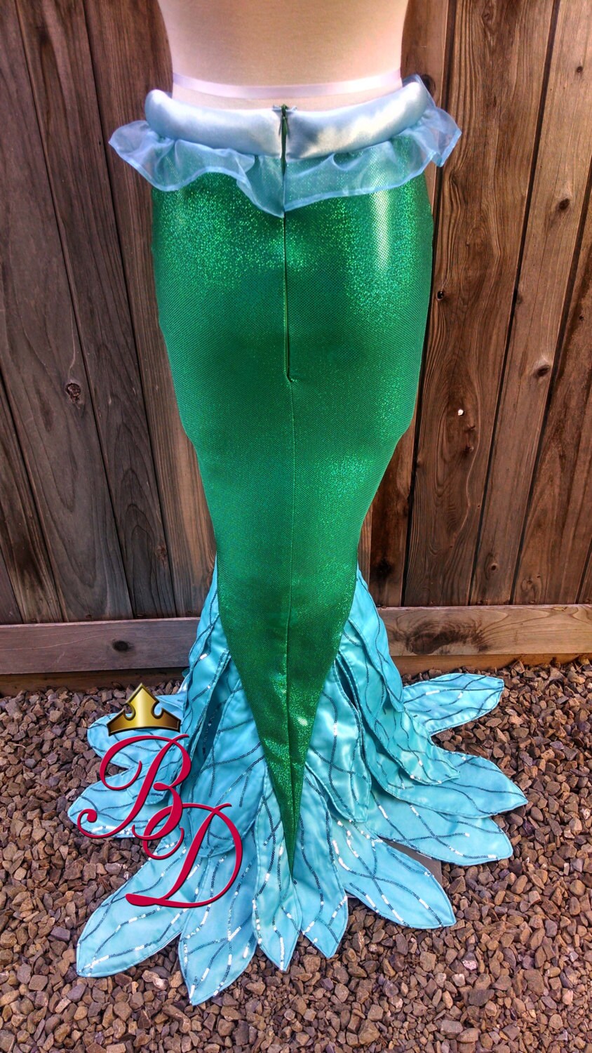 Ariel Little Mermaid Tail G Park Inspired Walkable Tail | Etsy