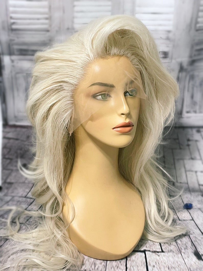 Elsa Frozen natural Look Princess Wig Lace Front Romantic - Etsy