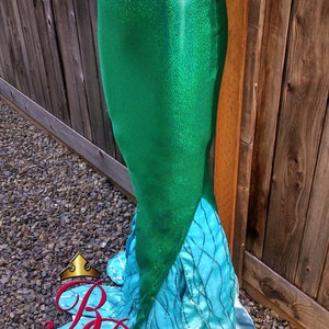 Ariel Little Mermaid Tail G Park Inspired Walkable Tail Cosplay - Etsy