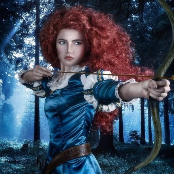 Merida Dress Adult - Etsy