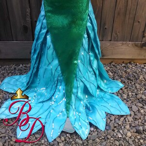 Ariel Little Mermaid Tail G Park Inspired Walkable Tail Cosplay - Etsy