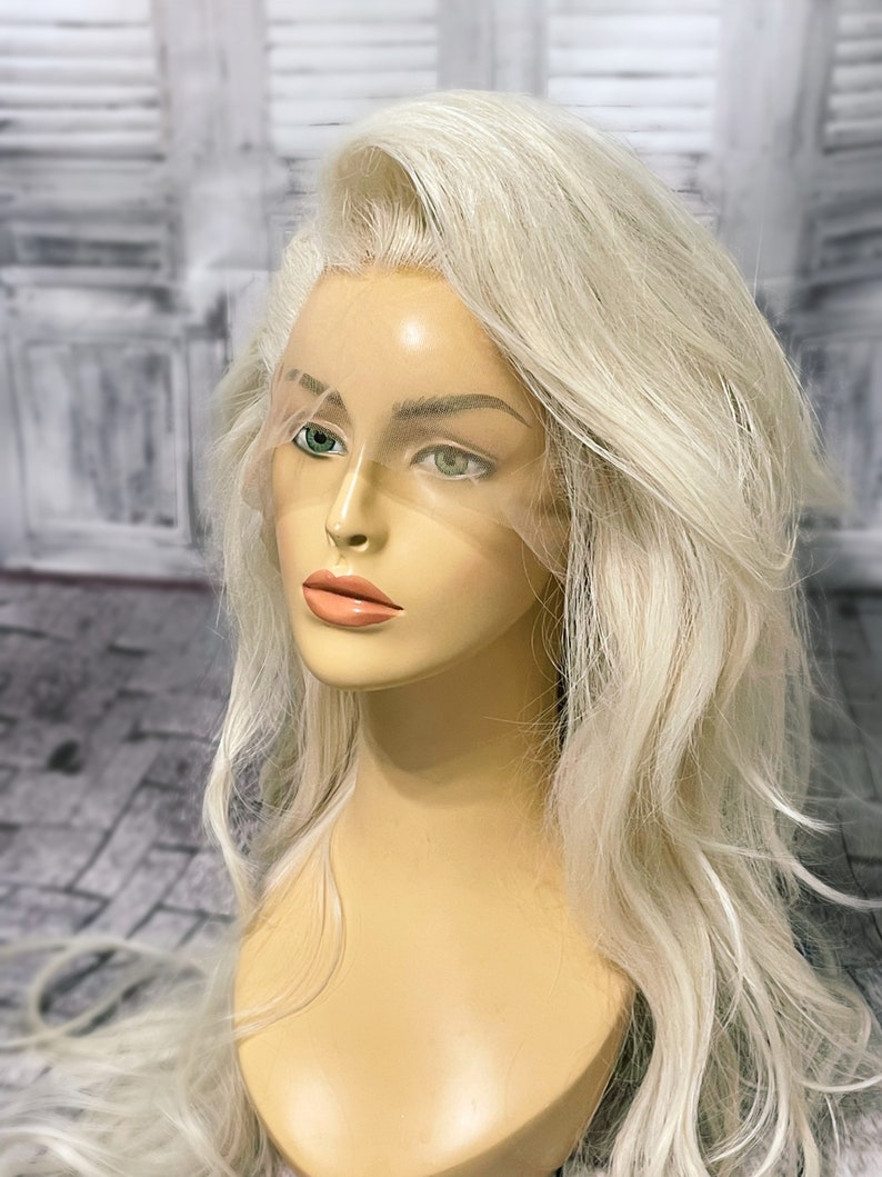 Elsa Frozen natural Look Princess Wig Lace Front Romantic - Etsy