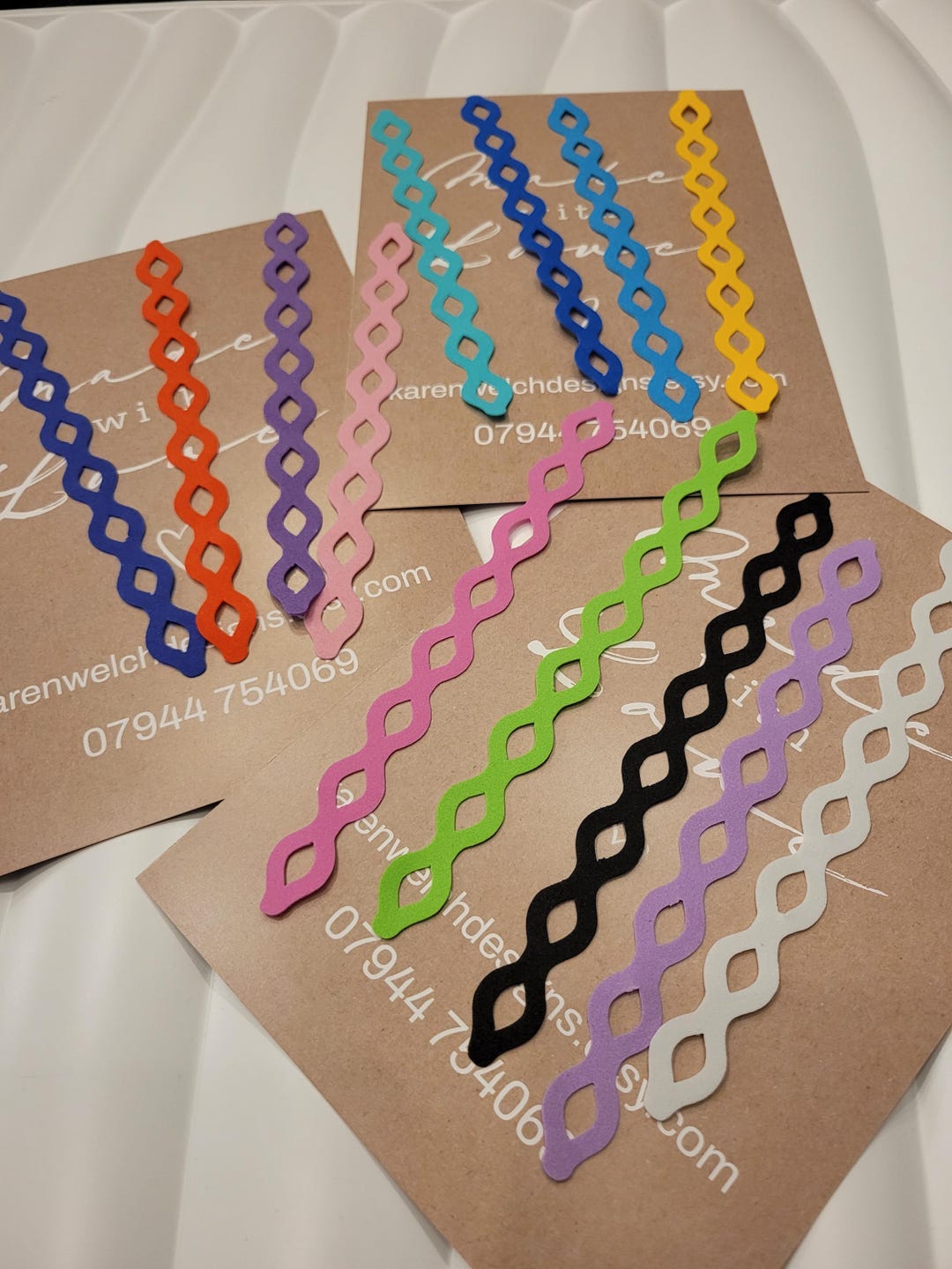 Coloured Hair Strip: Reusable Hair Accessory - Etsy