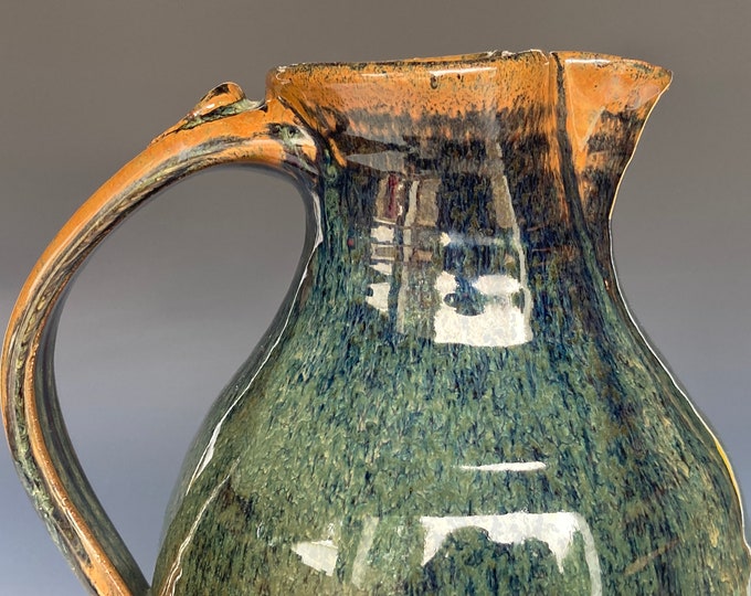 Stoneware Pitcher Ceramic Pitcher Pottery Stoneware Ice Tea Pitcher ...