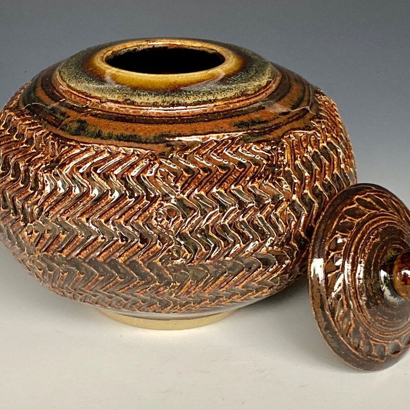 Pottery Jar - Etsy