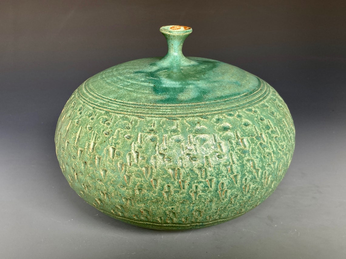 Pottery Vase Stoneware Flower Vase Handmade Ceramic Vase A | Etsy