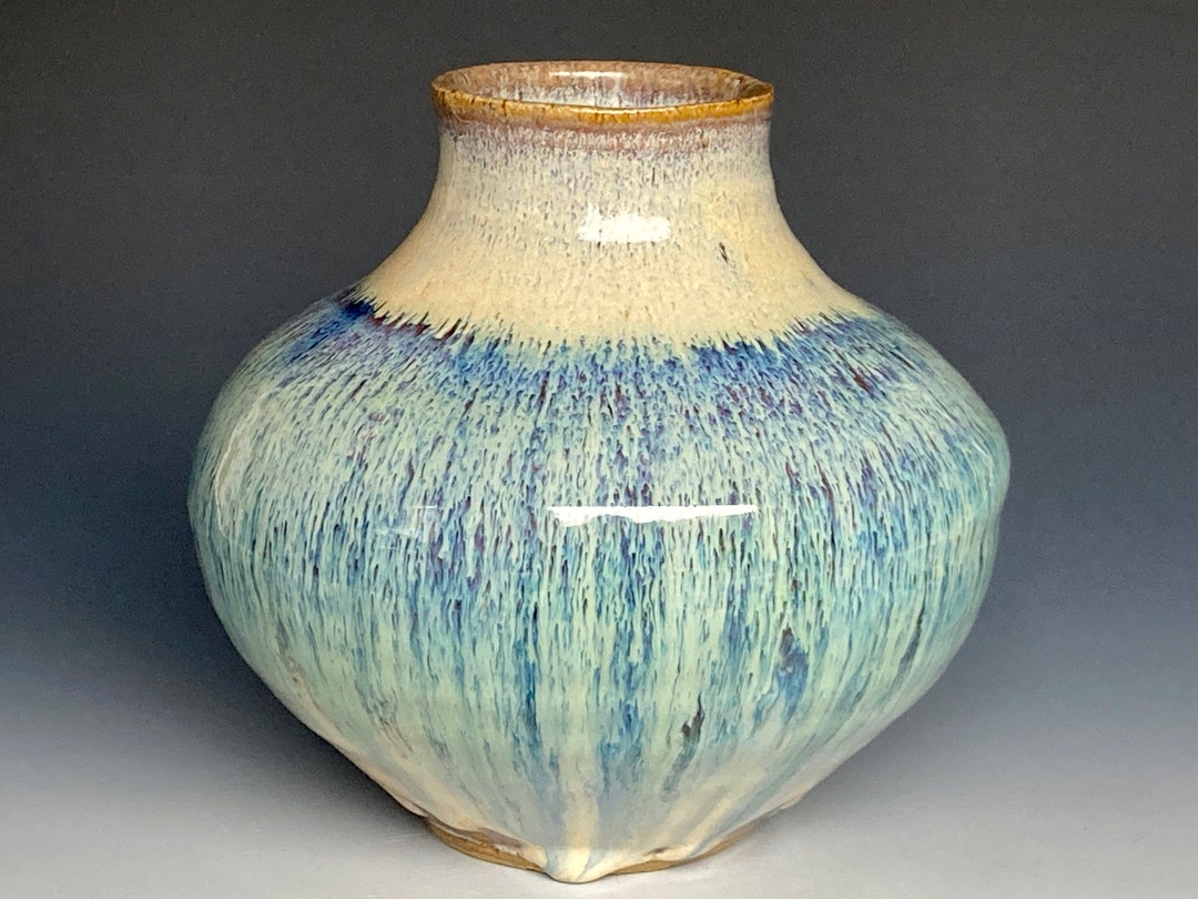 Pottery Vase Stoneware Flower Vase Handmade Ceramic Vase A - Etsy