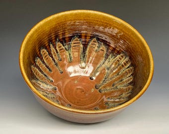 Stoneware Ceramic Bowl Pottery Serving Bowl A - Etsy