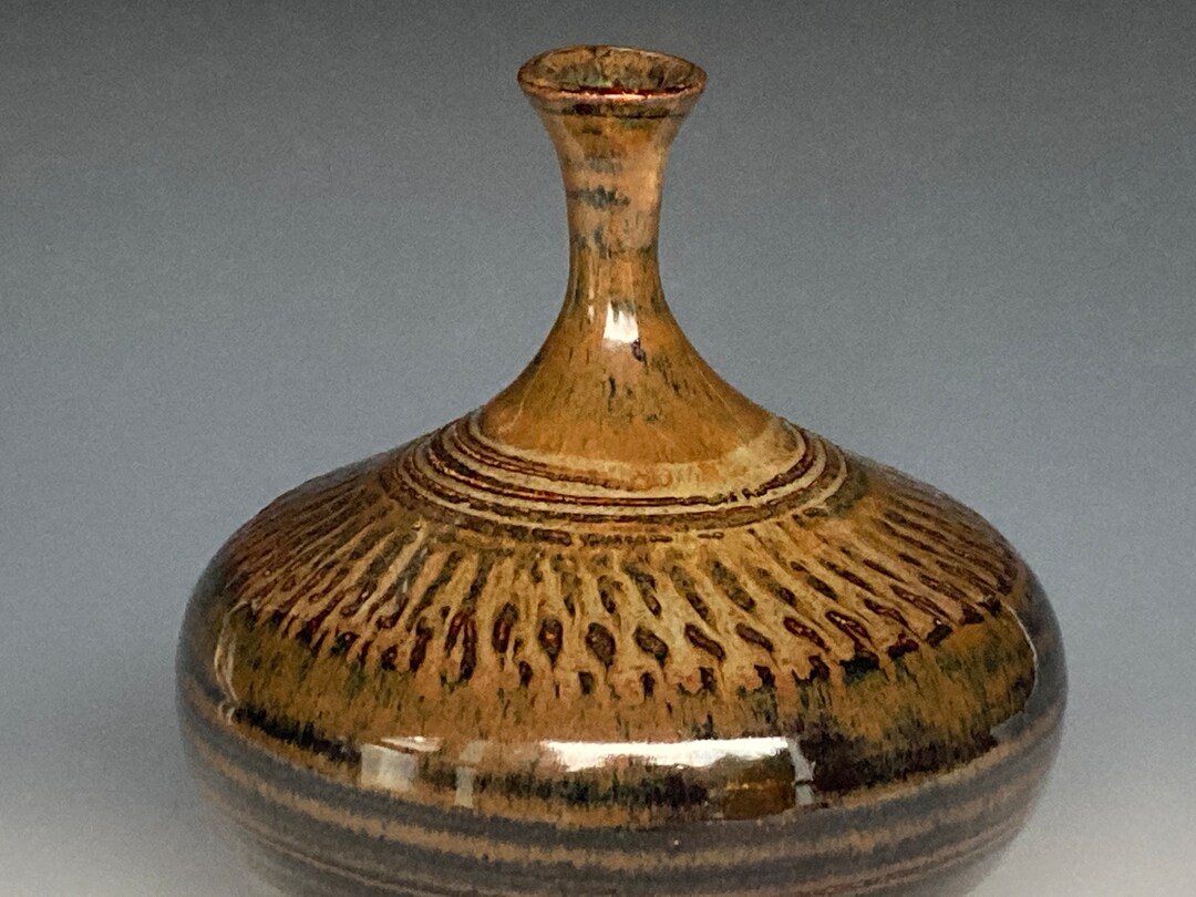 Pottery Bud Vase Stoneware Flower Vase Handmade Ceramic Vase A - Etsy