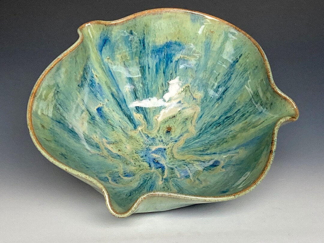 Stoneware Ceramic Bowl Pottery Serving Bowl A - Etsy