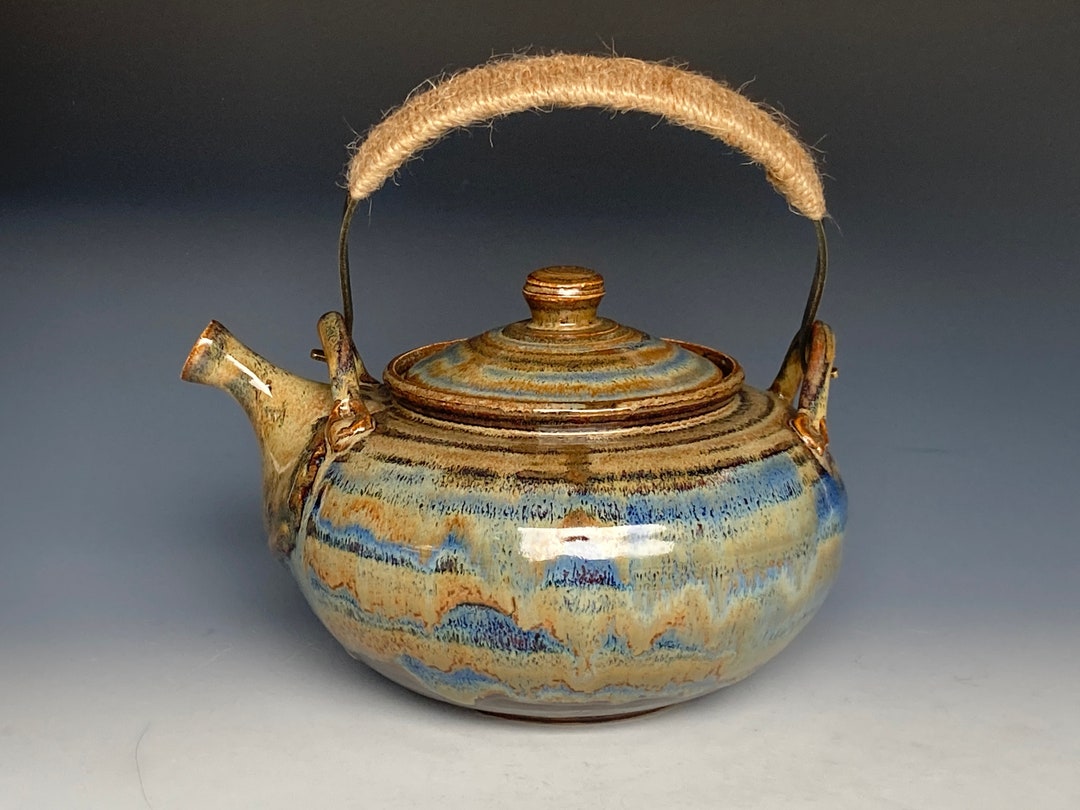 Stoneware Teapot Ceramic Teapot Pottery - Etsy