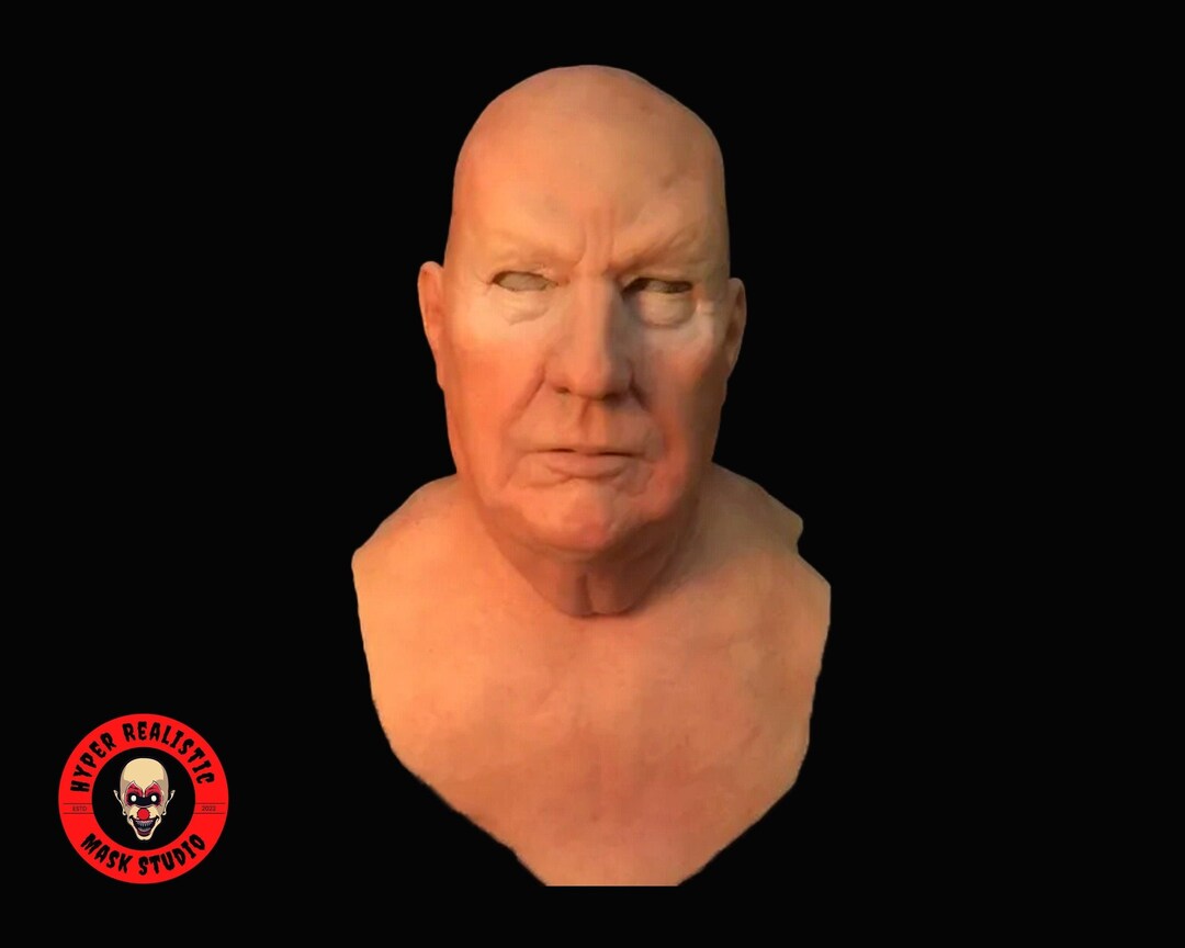 Mr. President - Bald Trump Lifelike Silicone Mask, Handcrafted for a ...