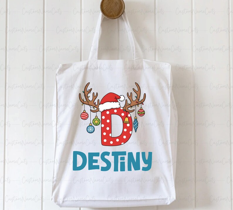 Custom Christmas Alphabet PNG | Santa Initial Letter PNG | Xmas ...
