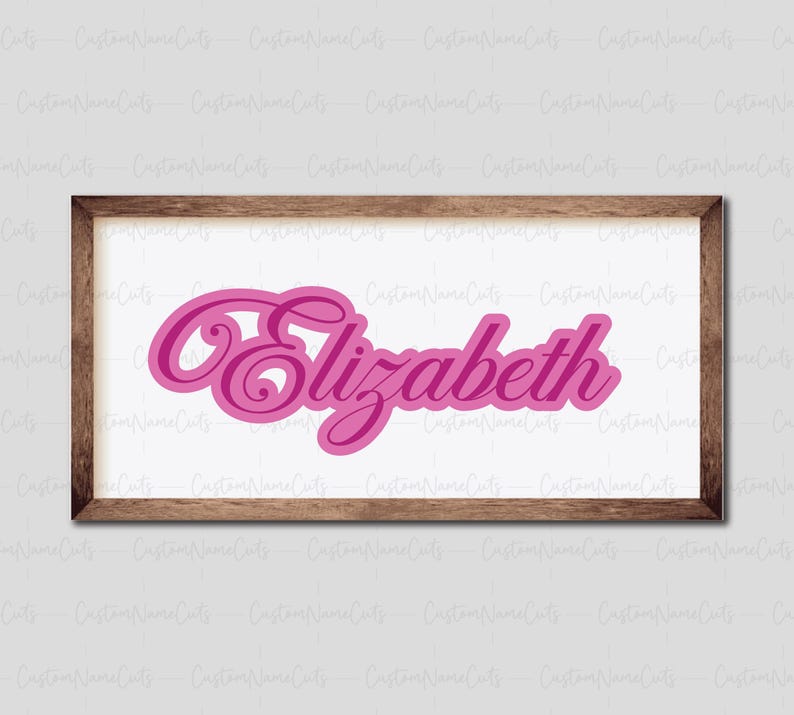 Custom Name SVG PNG | Personalized Name SVG | Cricut & Silhouette Cut ...