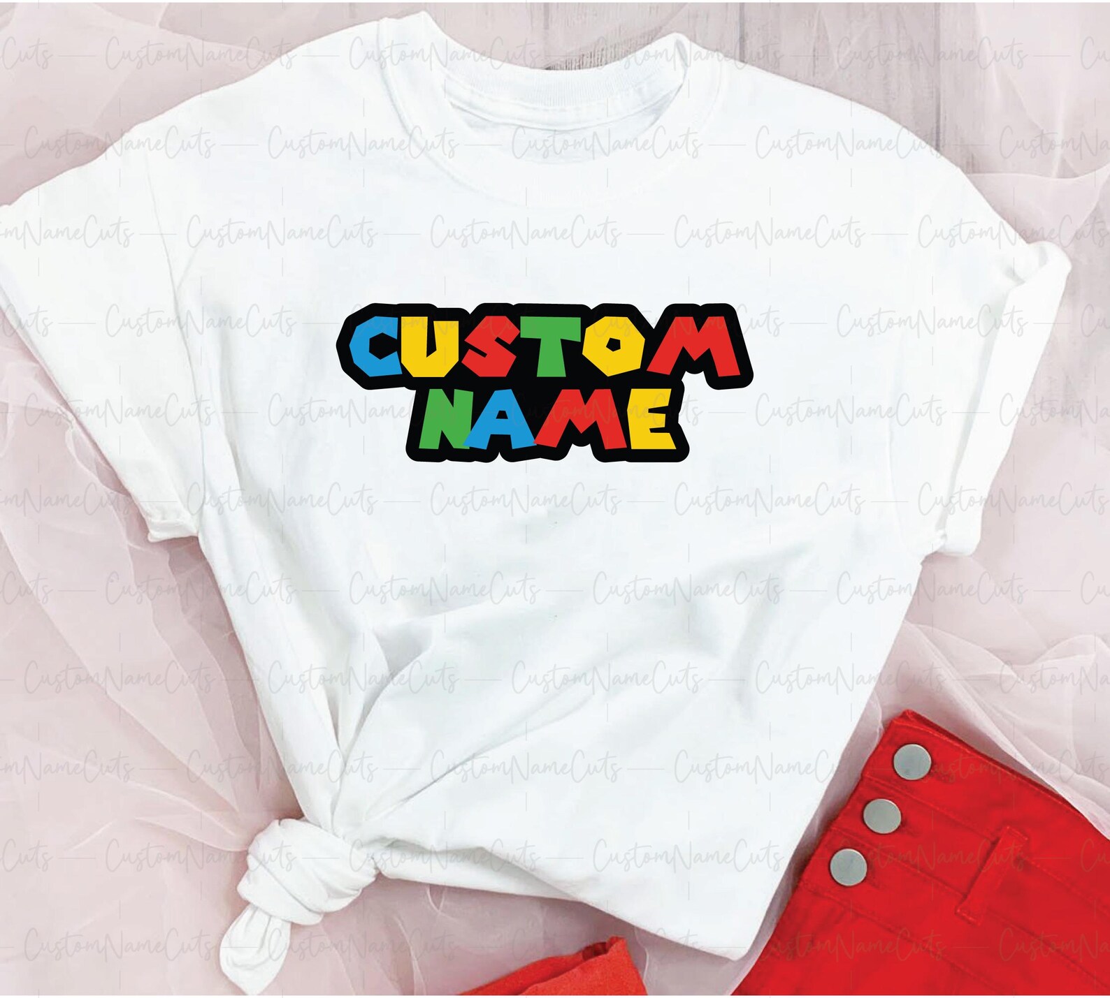 Custom Super Name | Custom Name in Mario Font SVG | Custom Name Mario ...