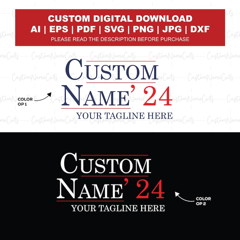 Personalized Election Svg - Etsy