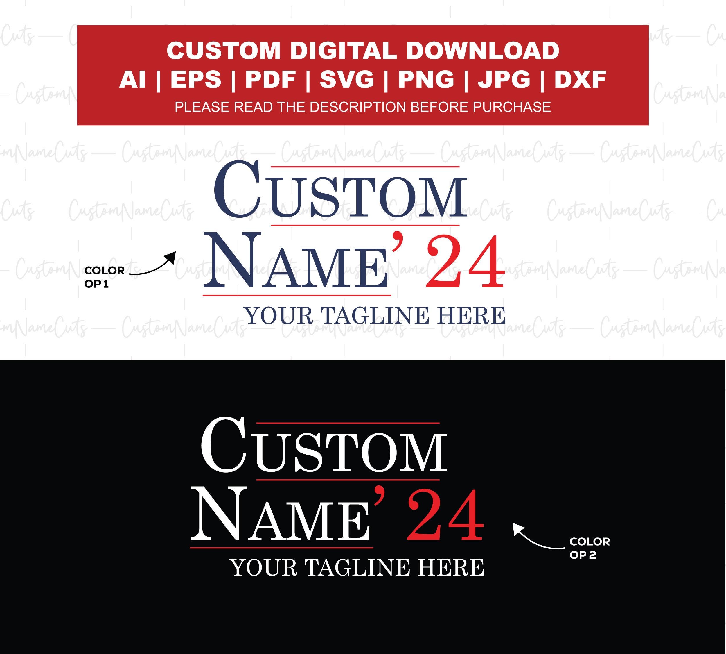 Custom Election Shirt | Personalized Election Shirt | Custom Name Tee ...
