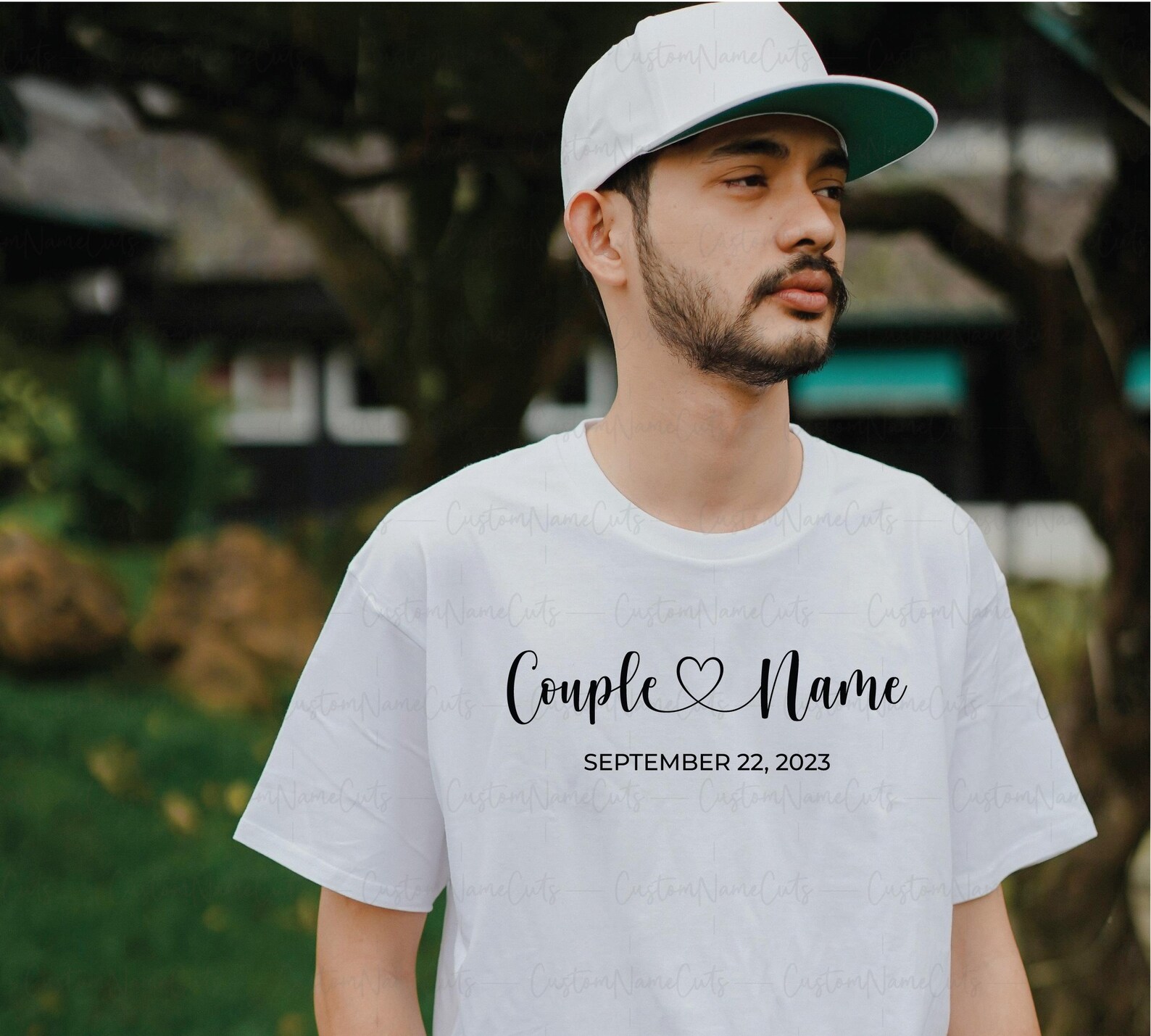 Personalized Couple Names With Heart SVG | Custom Name SVG PNG | Custom ...