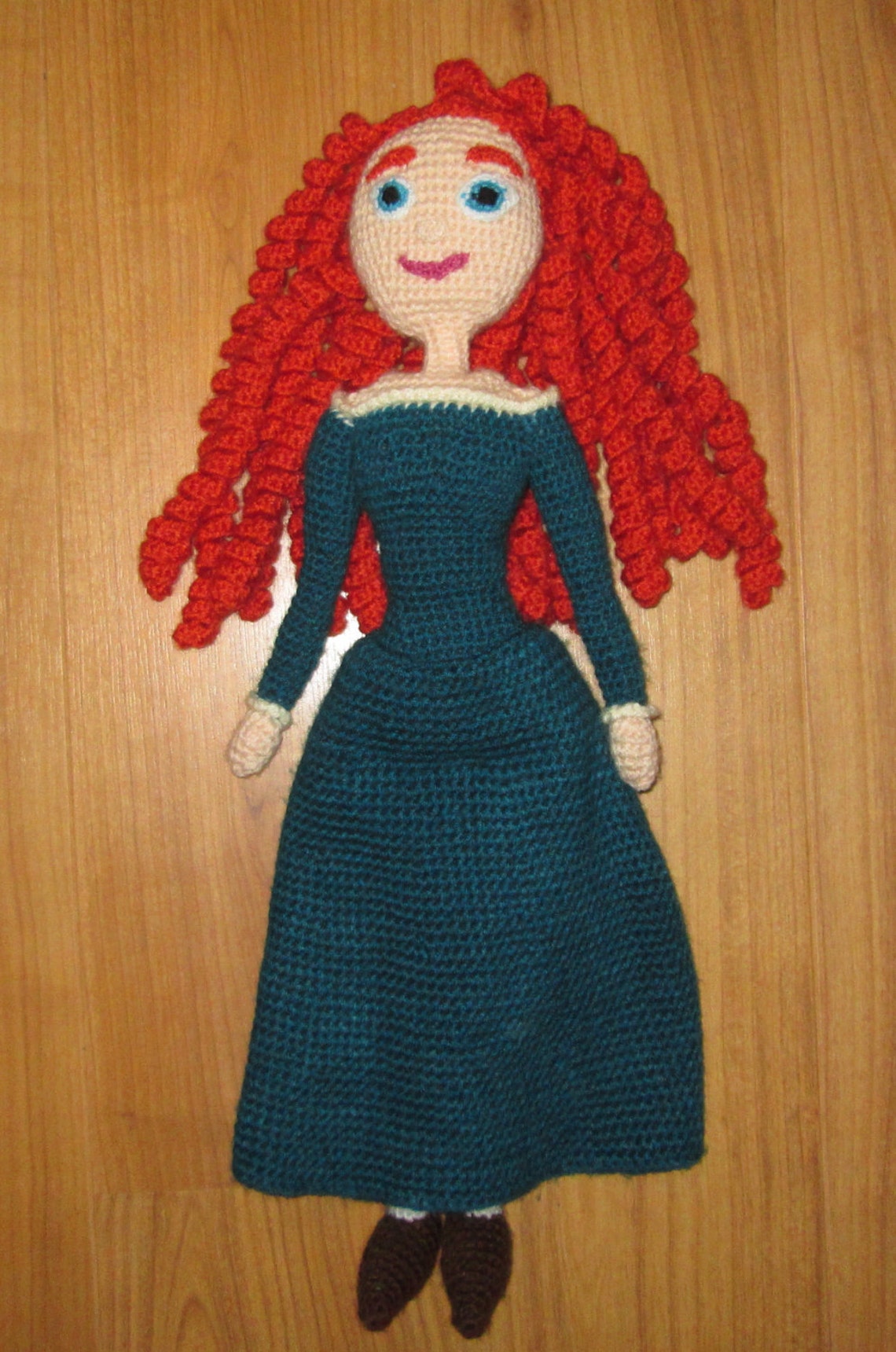 MERIDA a Brave Princess Doll Amigurumi CROCHET Pattern PDF - Etsy
