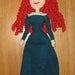 MERIDA a Brave Princess Doll Amigurumi CROCHET Pattern PDF - Etsy