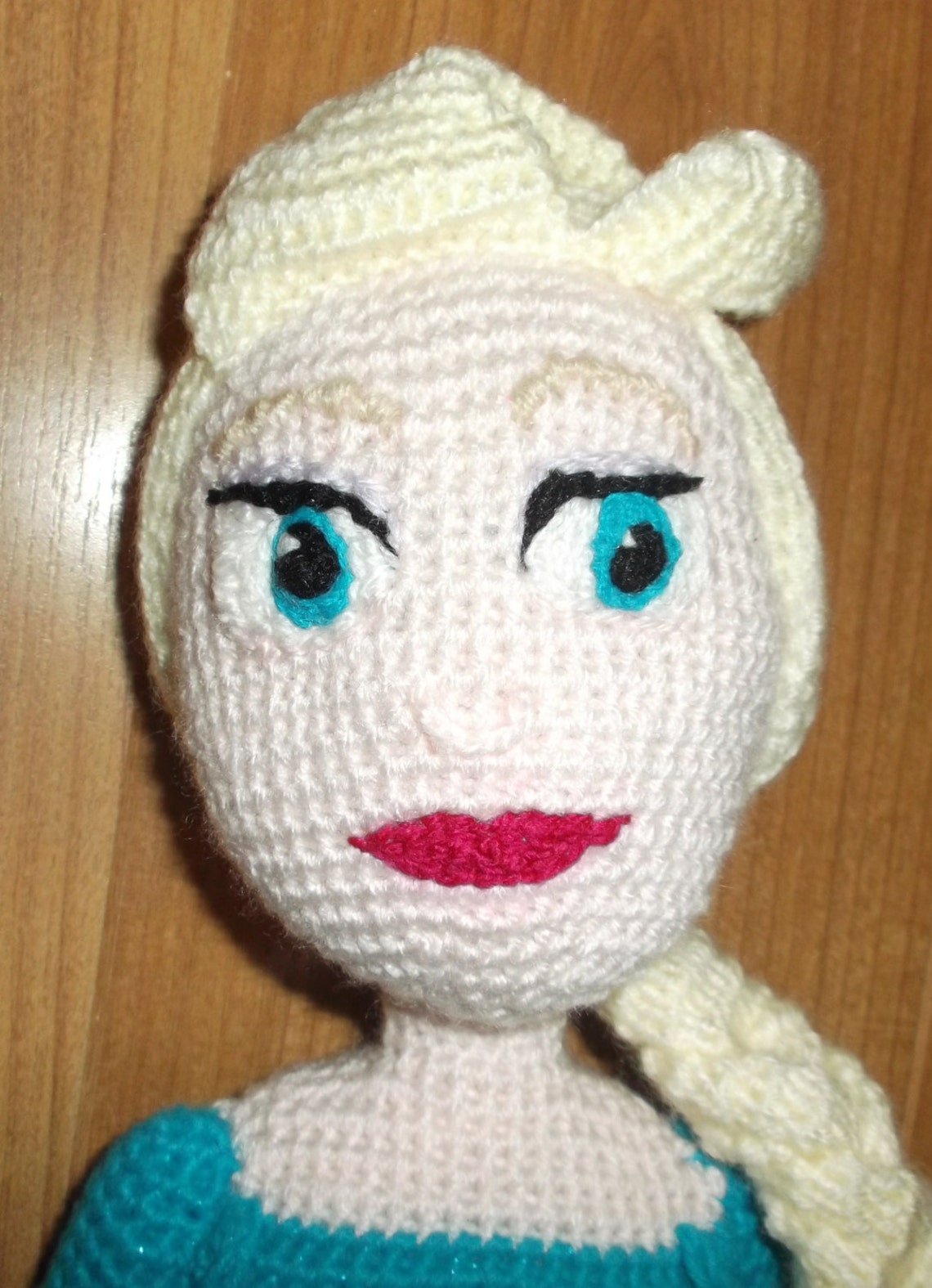 ELSA Frozen Ice Princess Doll CROCHET Pattern PDF - Etsy