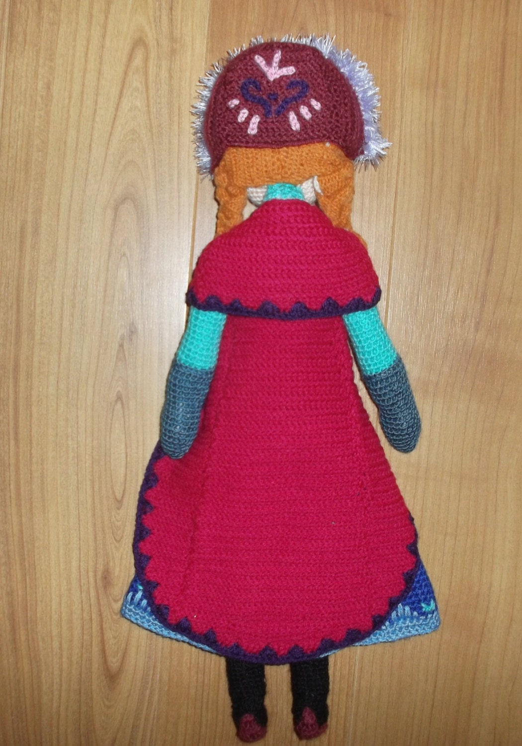 ANNA Frozen Ice Princess Doll CROCHET Pattern PDF - Etsy