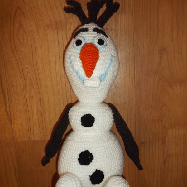 Crochet Olaf Pattern - Etsy