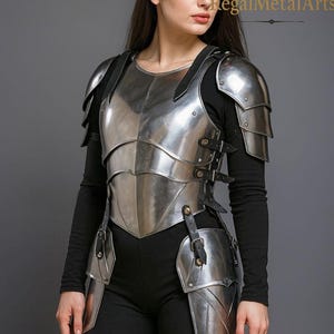 Mittelalterlicher Ritter Fantasy Elfen Krieger Damen Rüstung -Cuirass ...