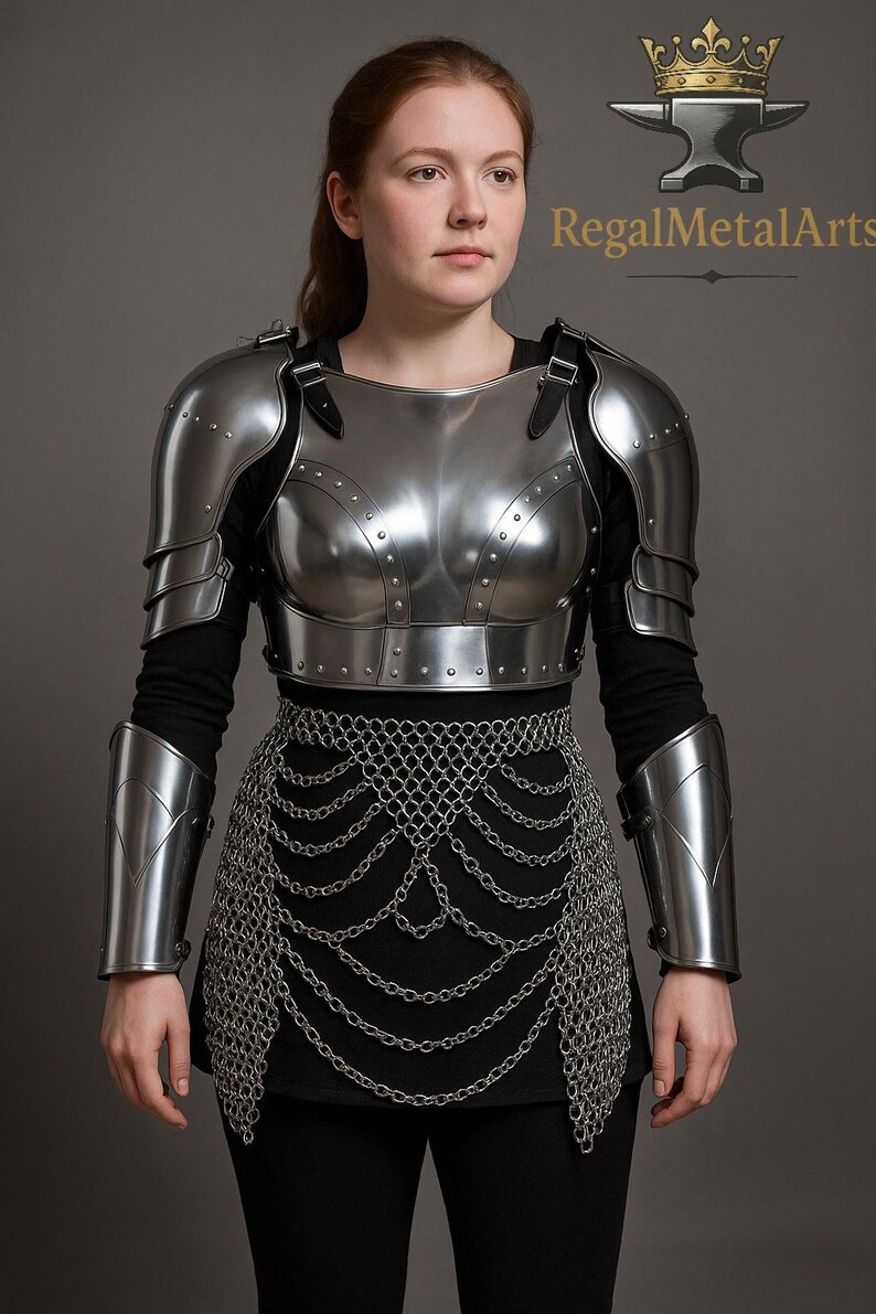 Medieval Knight Fantasy Ciri Watcher Warrior Half Body Armor -women's ...