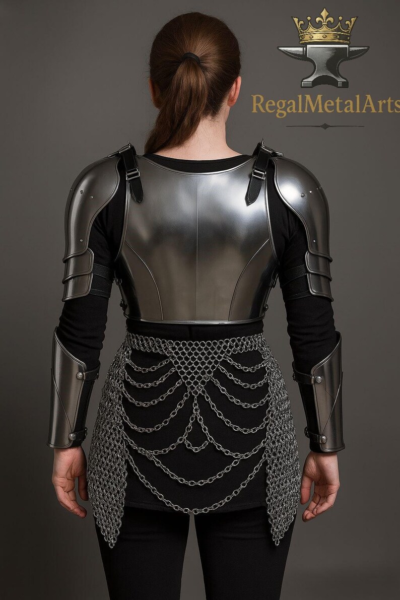 Medieval Knight Fantasy Ciri Watcher Warrior Half Body Armor -women's ...