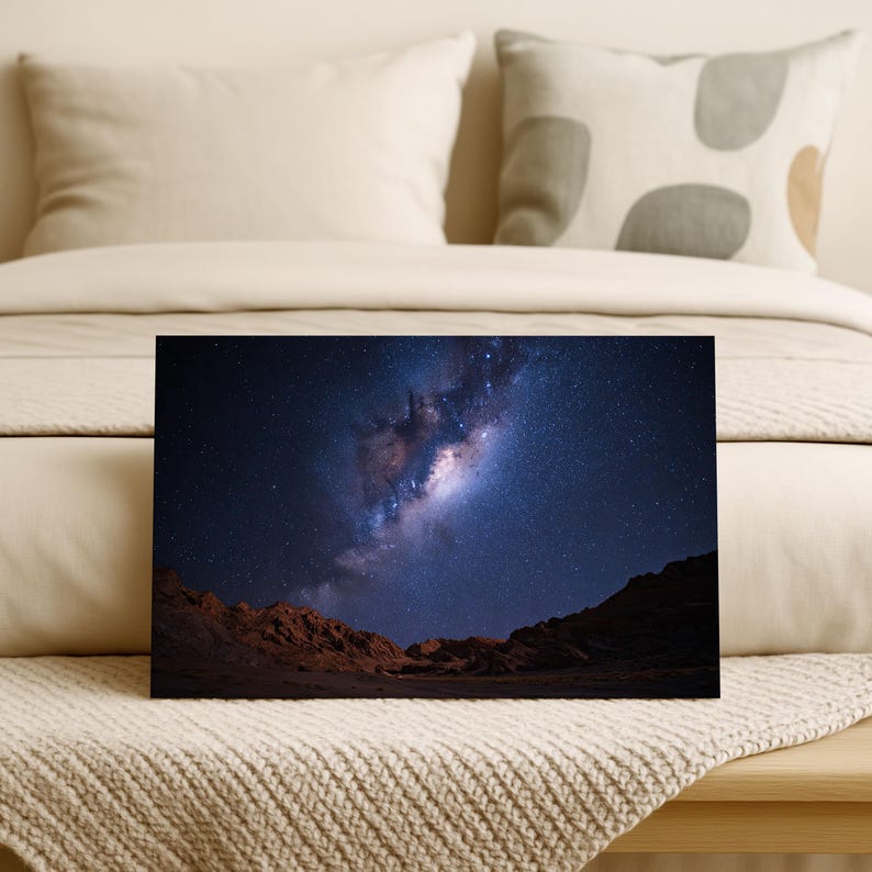 Atacama Desert Milky Way Night Sky Photography Print - Etsy