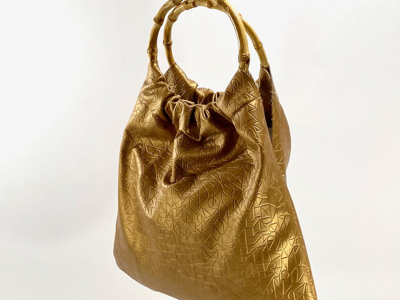 Easy Purse With Round Wood Handles Digital Pattern Instant Download ...