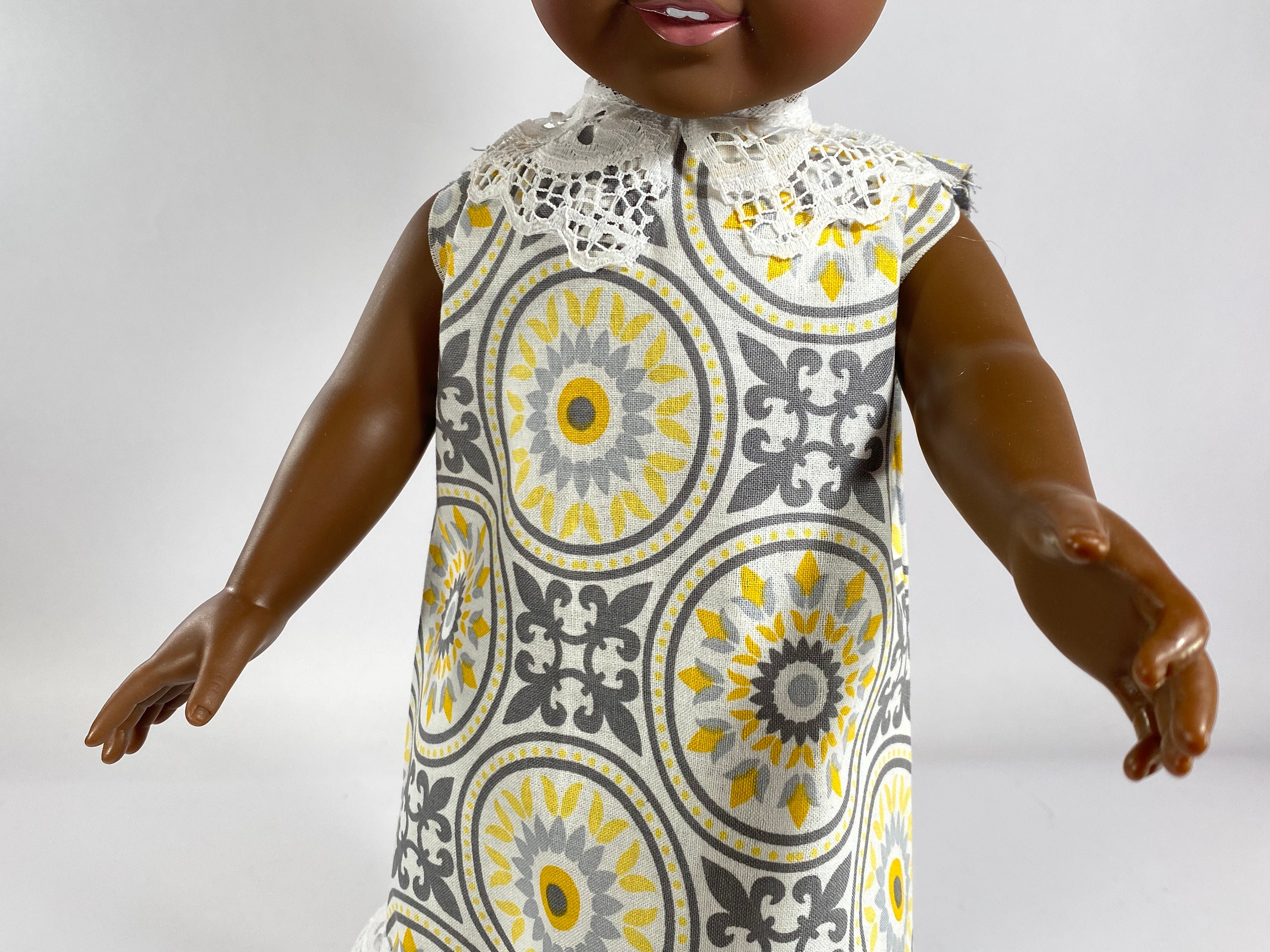 Doll Clothes Dress Pattern Downloadable Easy PDF Pattern for | Etsy