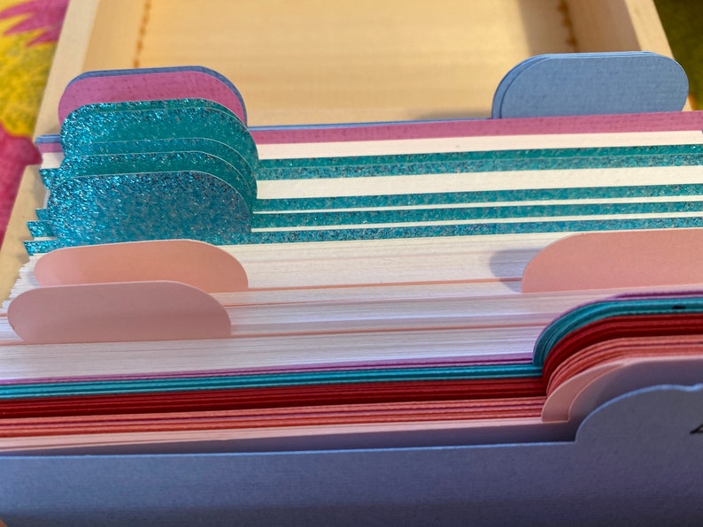 Index or Recipe Card Dividers 3"x5", Instant Download, DIY - Etsy