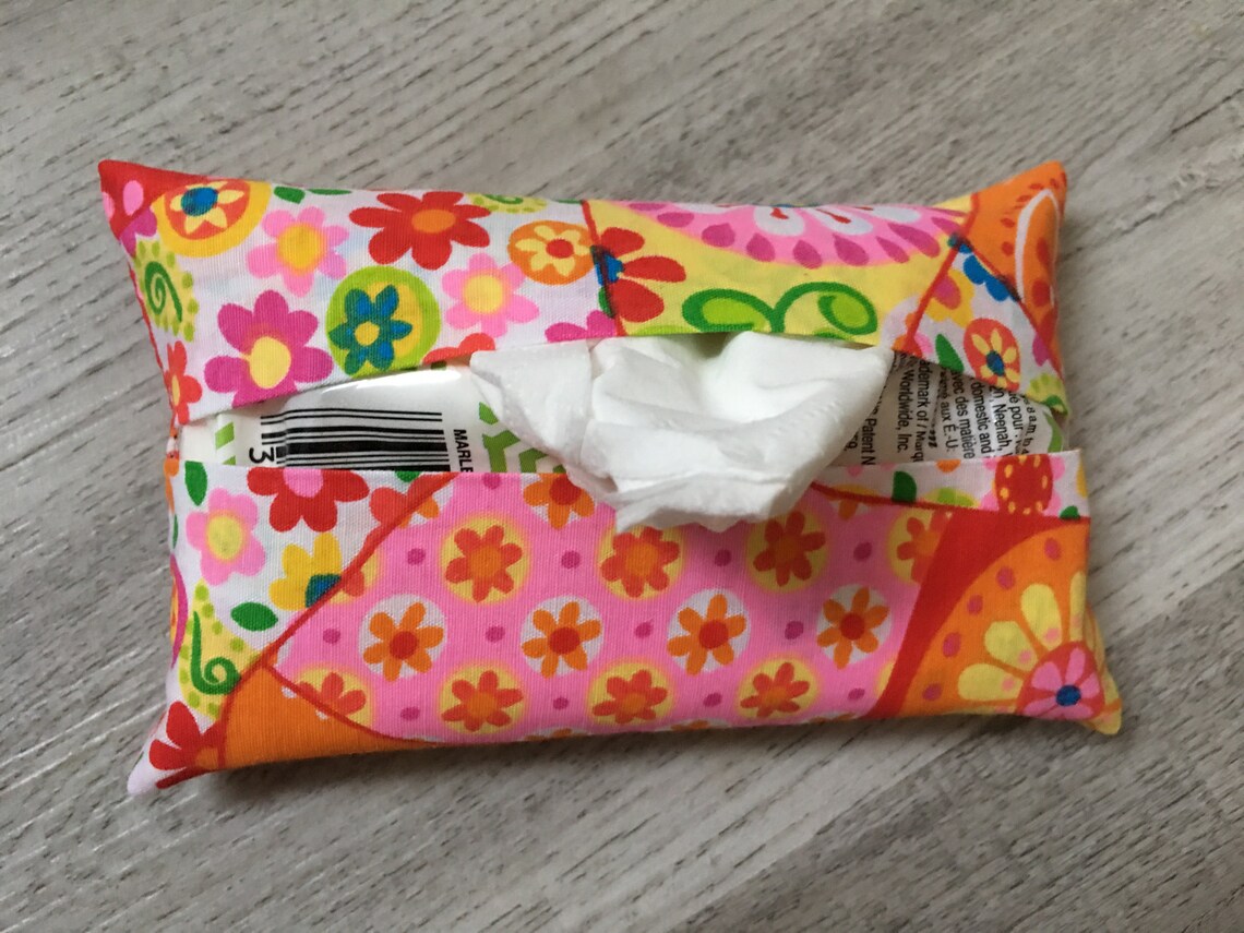 Pocket Tissue Holder Cover Digital Pattern PDF - Etsy