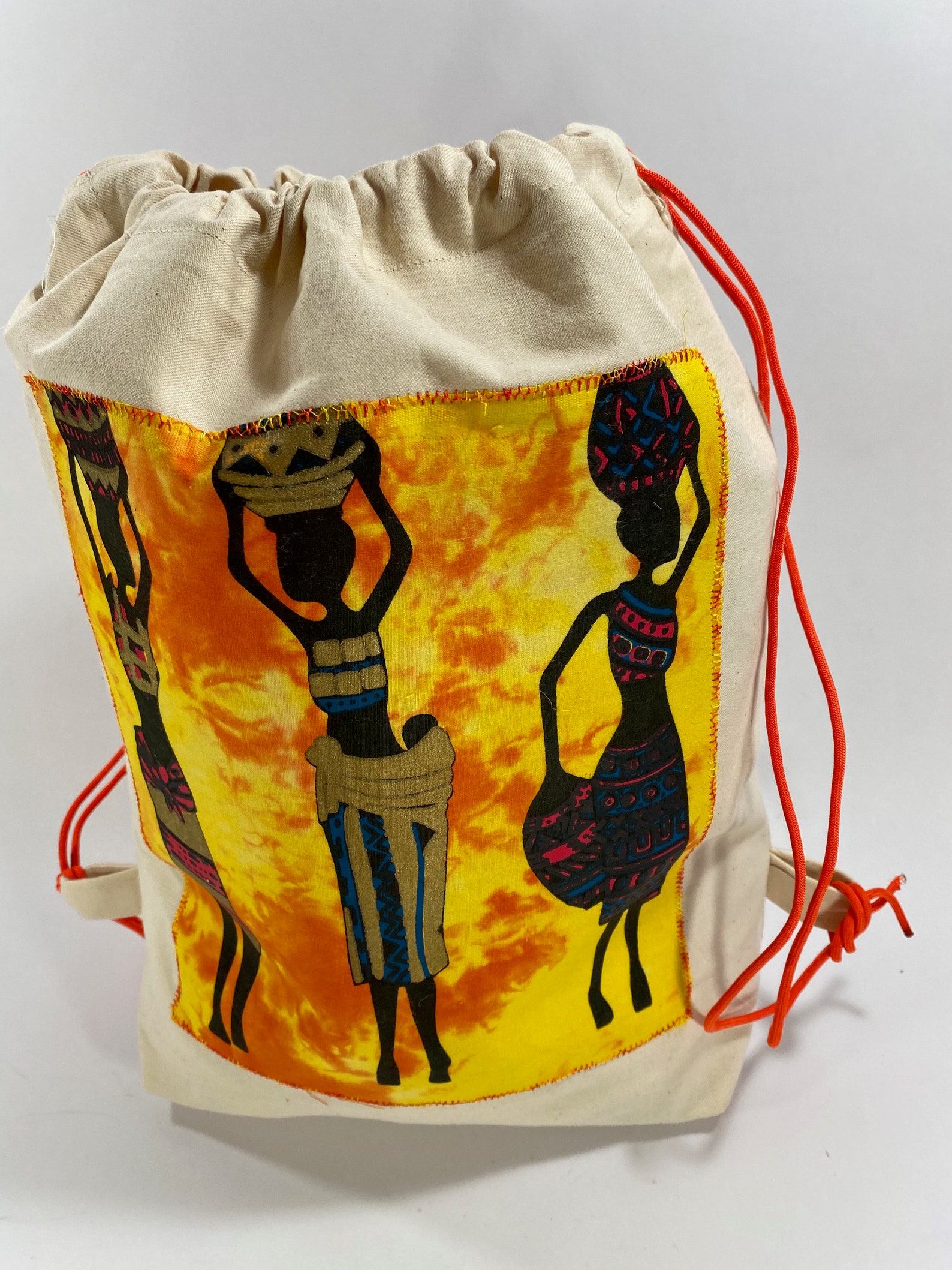 Drawstring Backpack Digital Sewing Pattern PDF Instant Download for Men ...