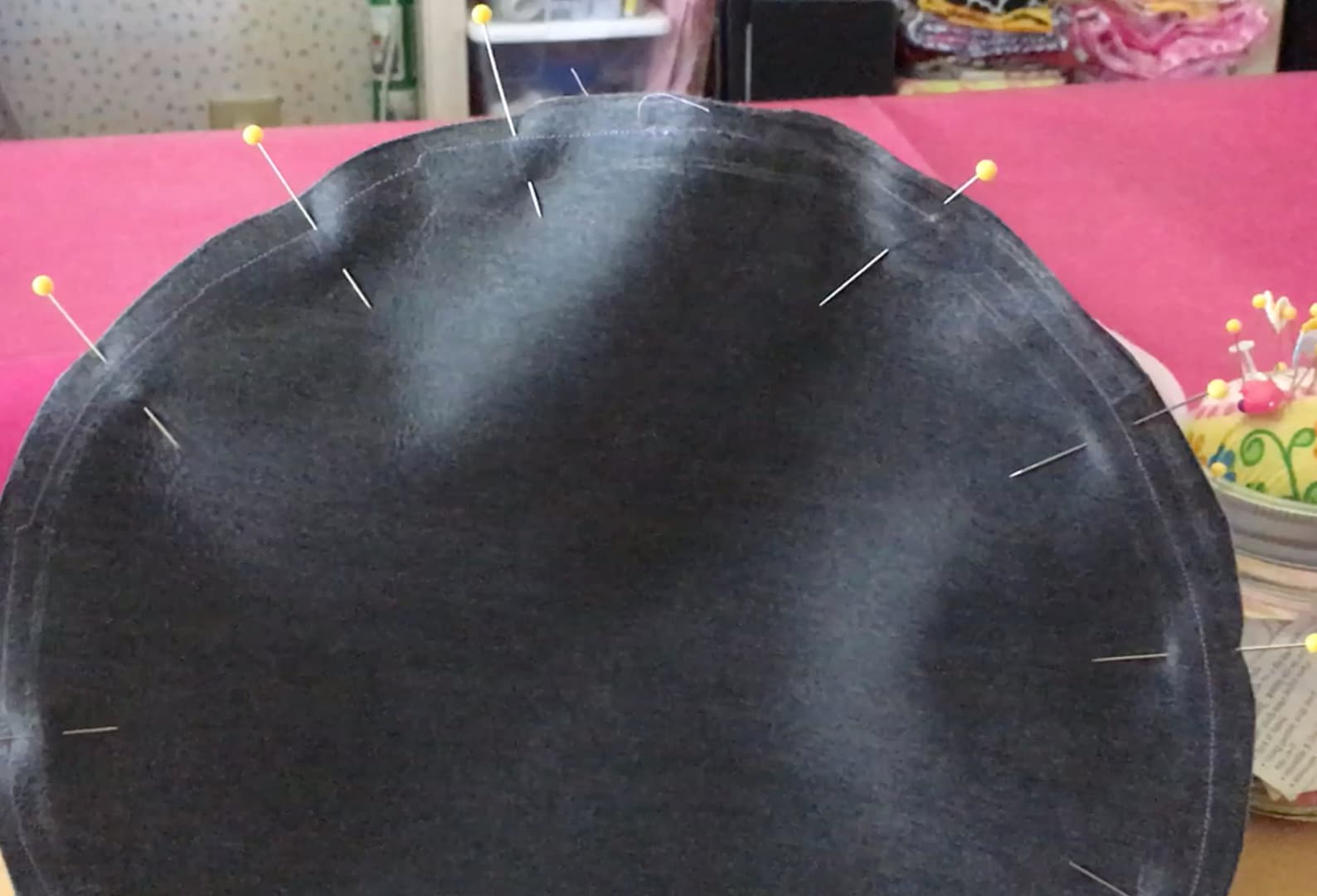 Round Bottom Bucket Bag Digital Pattern PDF Instant Download Sewing ...