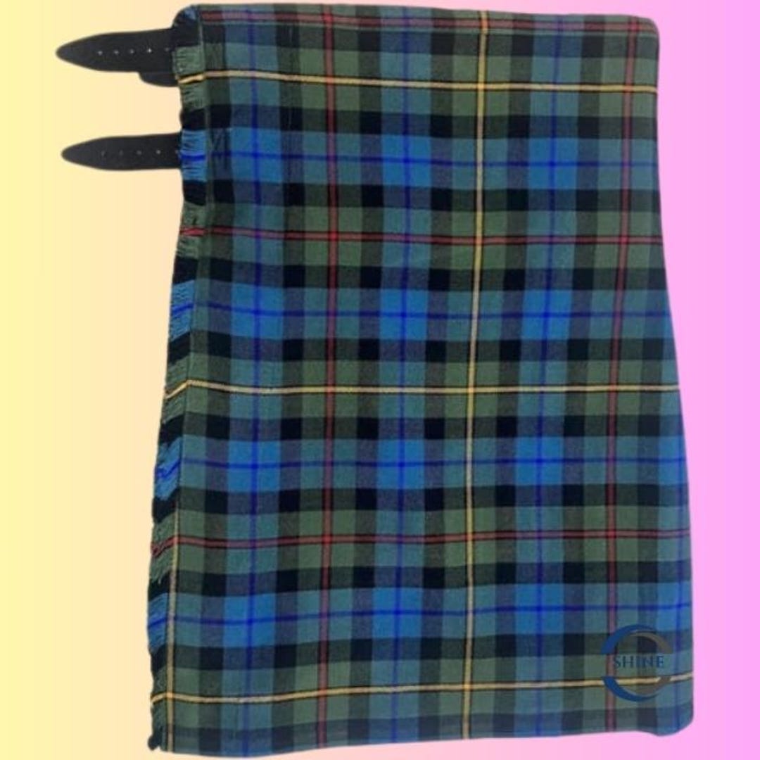 Men's Tartan Kilt: Smith Ancient or Gordon Modern, Custom Scottish ...