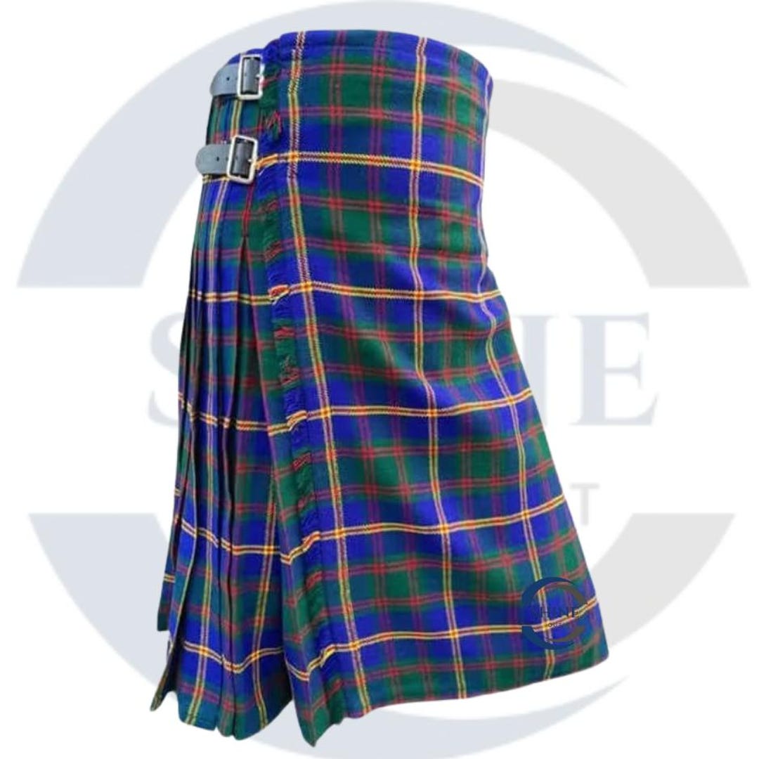 Handmade US Marine Corps Tartan Kilt: Traditional Scottish Highland ...