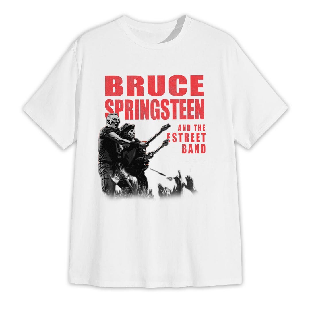 Bruce Springsteen Vintage Magic World Tour Trendy Graphic Custom Shirt ...