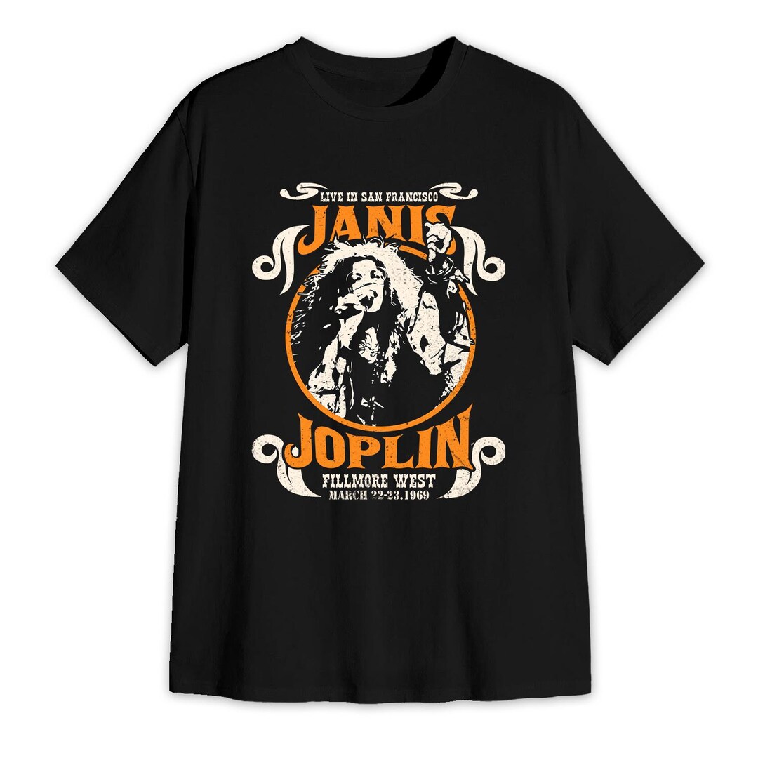Janis Joplin Cool Shirt Style Singer Custom Shirt for Men Women ...