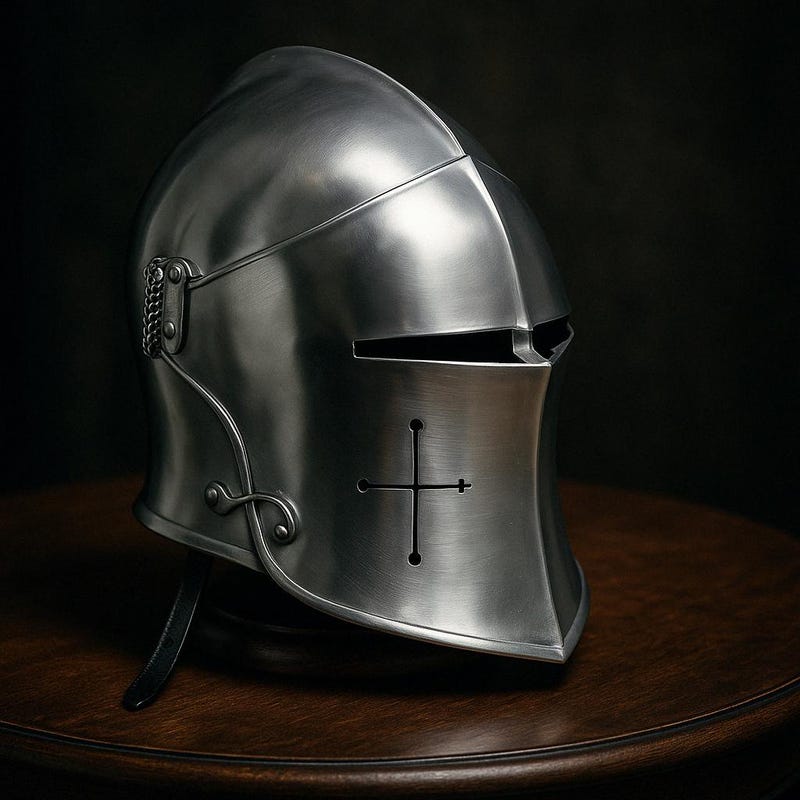 Knight Helmet - Etsy