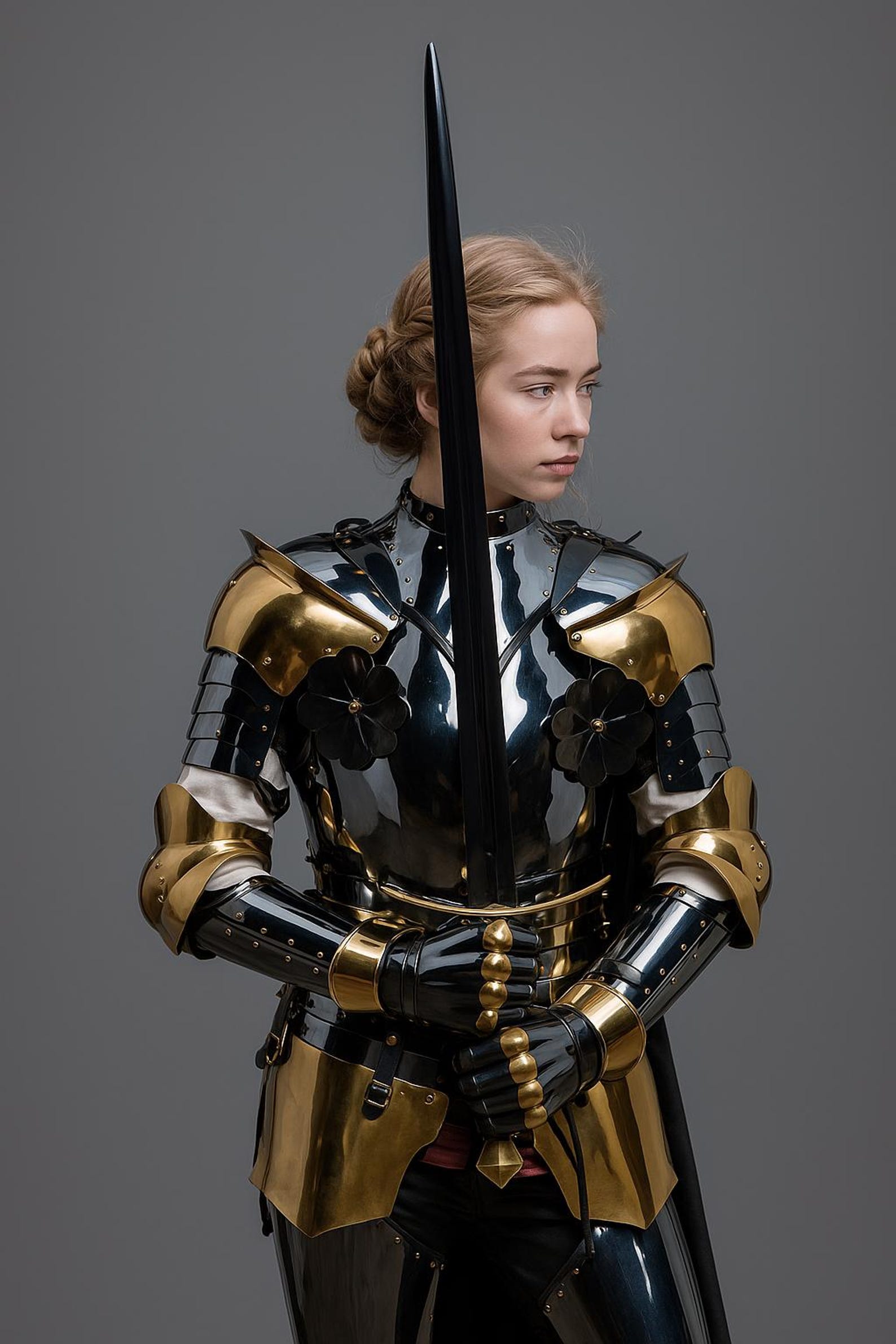 Medieval Women's Armor Set “evening Star” | Full Stainless Steel Suit ...