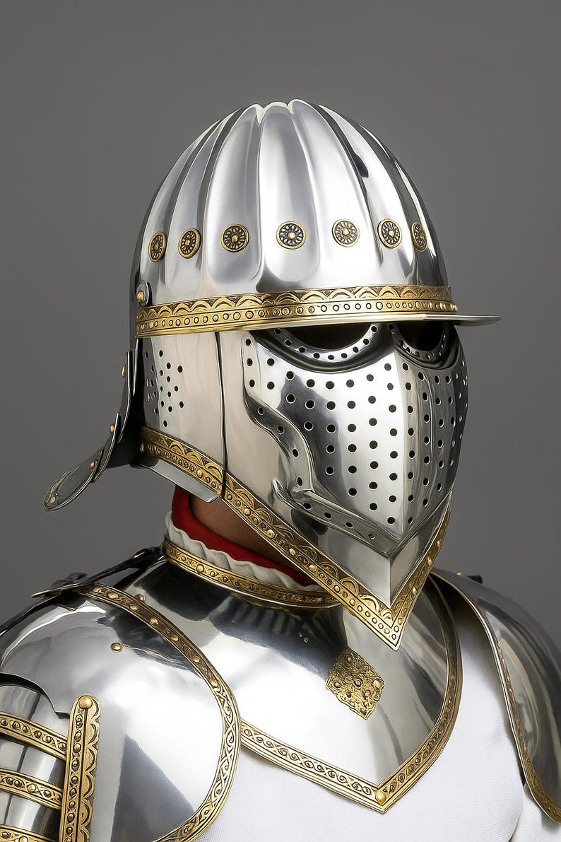 Polish Hussar Winged Helmet – SCA and Live Steel Ready – 16G Combat ...