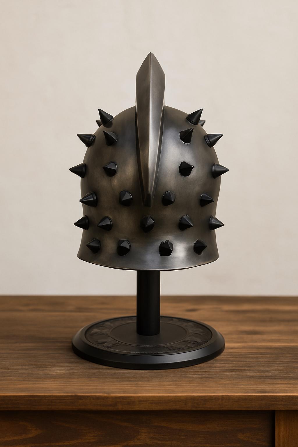 Gladiator Helmet Replica – Greek Roman Warrior Armor for Cosplay, LARP ...