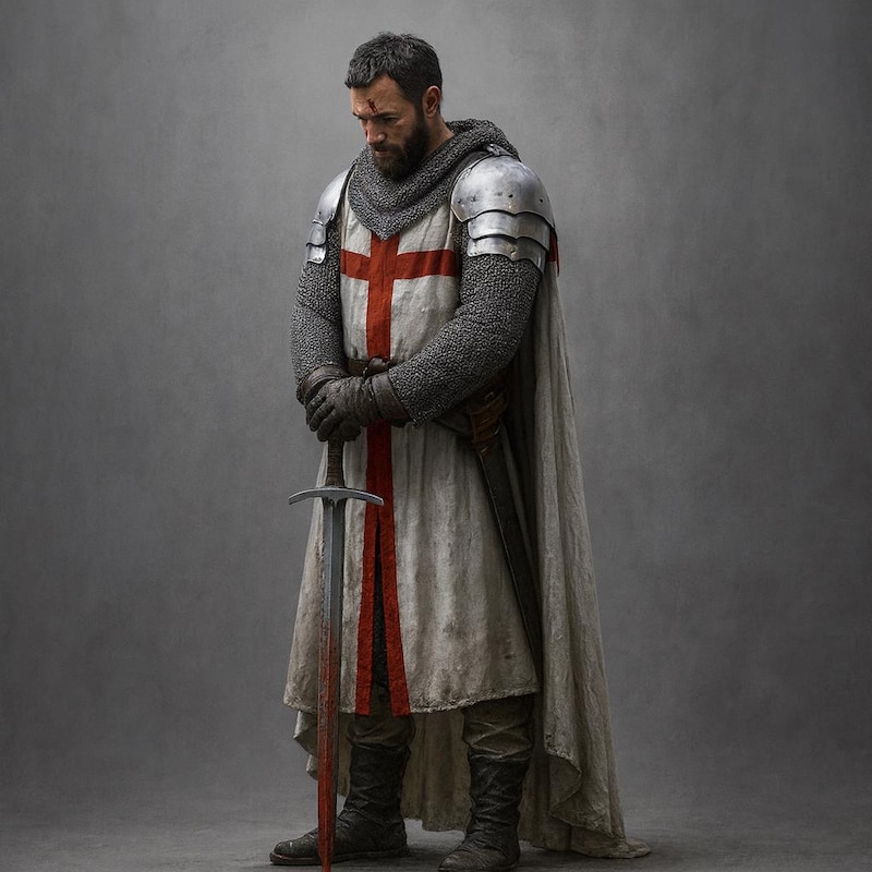 Knights Templar Costume - Etsy