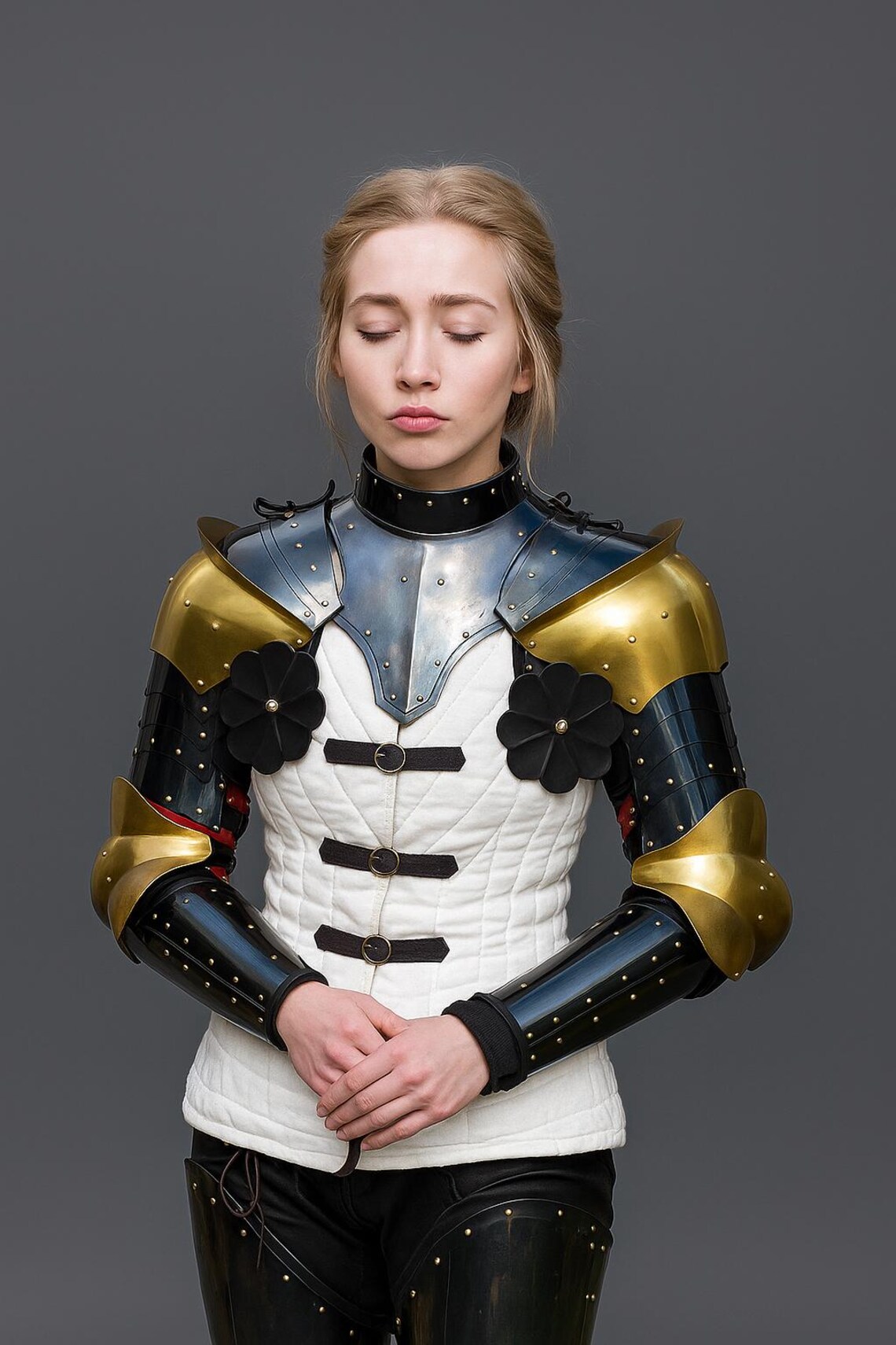 Medieval Women's Armor Set “evening Star” | Full Stainless Steel Suit ...