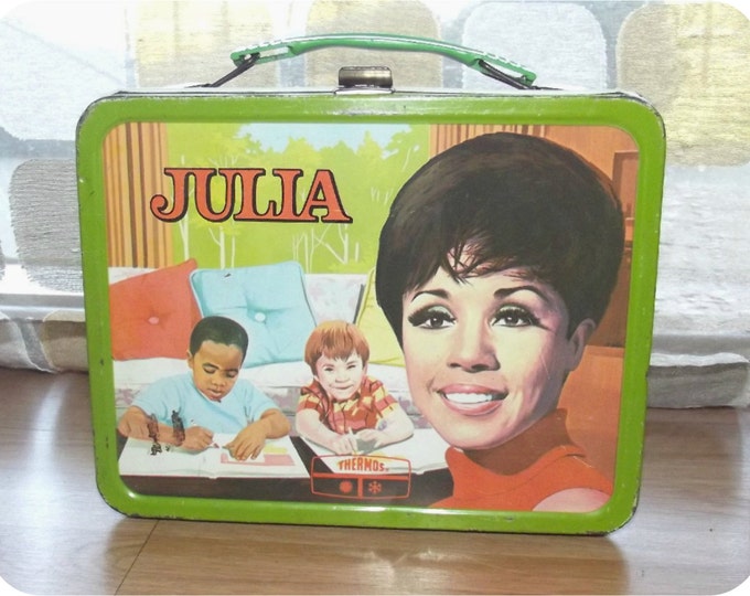 Vintage 60s Julia Lunch Box African American TV Collectible Diahann ...