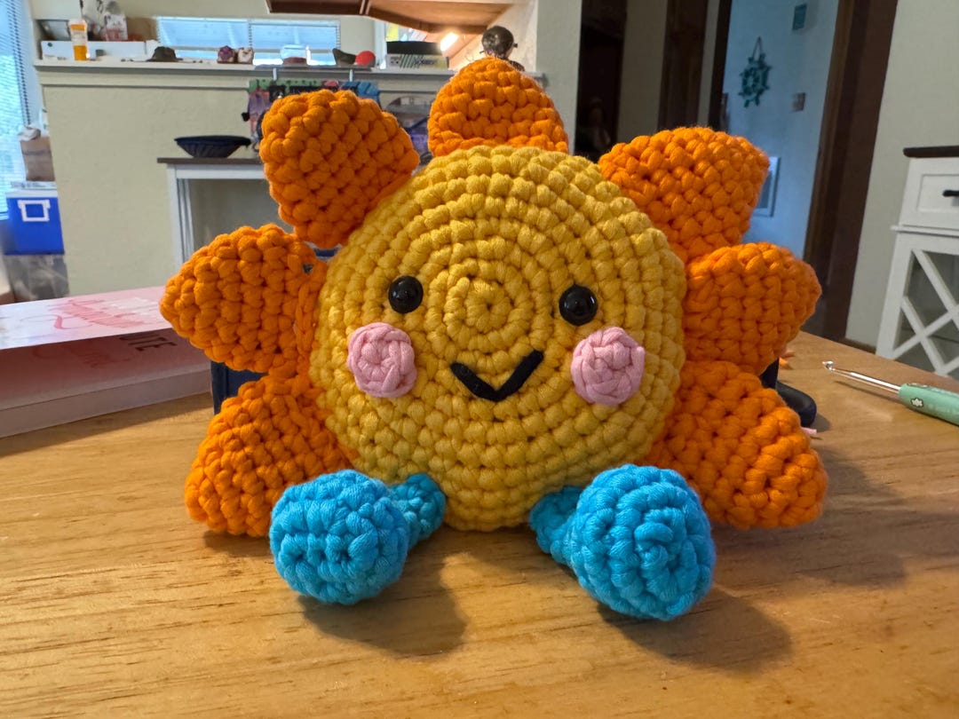 Sunshine Buddy Plush Toy - Etsy
