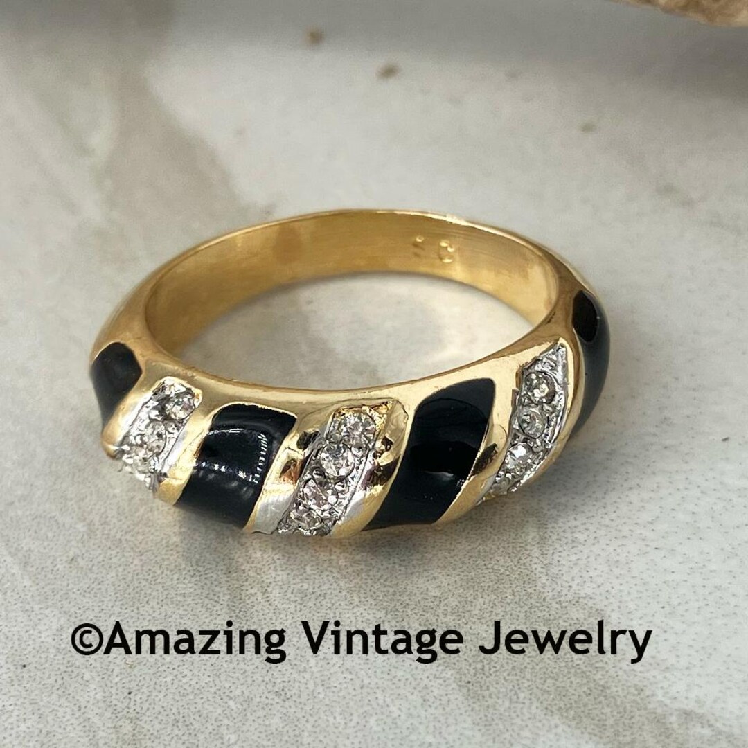 Vintage Sarah Coventry RUNWAY Ring From 1984 * Size 9 * Sarah Coventry ...